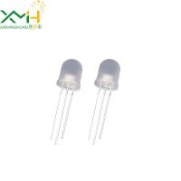 China Round Head 10mm Through Hole LED Red And Yellow Dual Color Diffused for sale