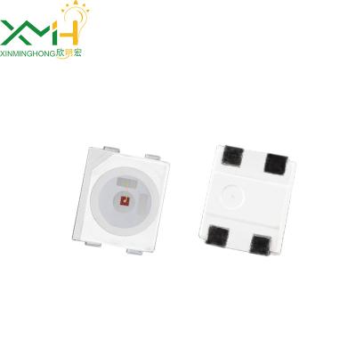 China Super Bright Yellow 3528 0.2W Top SMD LED 7LM 9LM PLCC 4 Car Turn Signal for sale