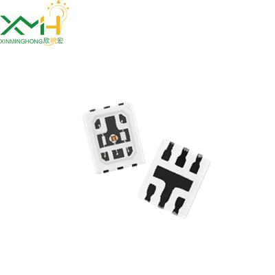 China 2835 RGB PLCC 6 Top SMD LED 0.8MM Thickness Colorful LED Lamp Beads for sale