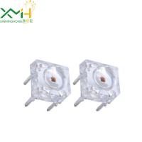 China Red Super Flux 5mm 4 Pin LED Light Emitting Diode 0.06W Piranha LED for sale