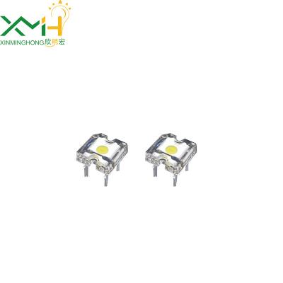 China Piranha 5mm Flat Top LED White Red Green Blue Super Flux Led Diode for sale