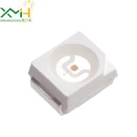 China Yellow 3528 SMD LED , Wide Angle 585-595nm Surface Mounted Diode LED for sale