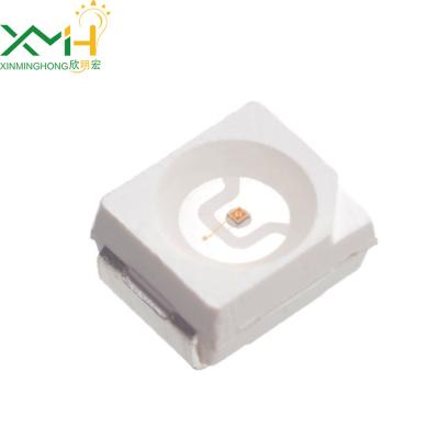 China Yellow 3528 SMD LED , Wide Angle 585-595nm Surface Mounted Diode LED for sale