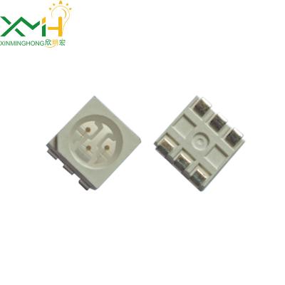 China 0.2W Power SanAn Chip Top SMD LED 5050 Blue High Bright 5-8LM for sale