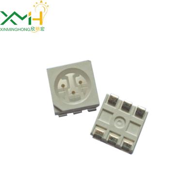 China 5050 Green High Bright Top SMD LED Wide Viewing Angle SanAn Chip for sale