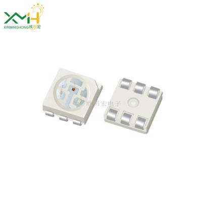 China 5050 0.2W RGY Digital Chip Diode Top SMD LED Tri Color Red Blue Yellow for sale