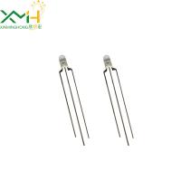 China Bicolor Diffusion Lens 30deg LED Diode 3mm Red And White Round Through Hole LED for sale