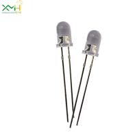 China 5mm Water Transparent Dual Chips Light Emitting Diode Yellow Green Long Pin Through Hole LED for sale