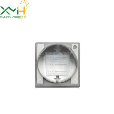China 3535 Ceramic Lamp Bead Lens High Power 2W Blue High Brightness SMD LED for sale