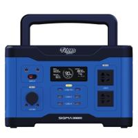 China PD65W Portable Outdoor Power Station 600W Mid With LCD Dynamic Display for sale