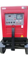 China 3 Phase 400A Silent Diesel Welding Generator LCD Control Panel  DC12V Electric Start for sale