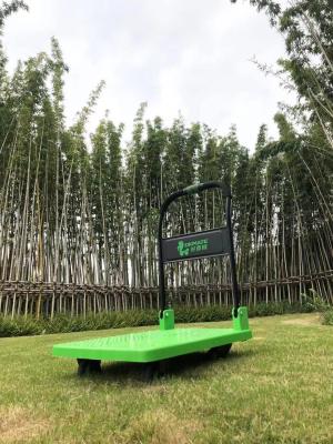 China Wear Resistant Folding Platform Trolley Dolly Cart With Wheels SILENT 330KG Heavy Duty for sale