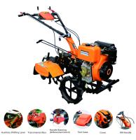 China GT1350D-5 Mini Power Gear Tiller 150 - 300mm Tilling Depth Diesel for sale
