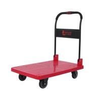 China One Hand Folding SILENT Foldable Cart Trolley 180kg Polypropylene Deck for sale