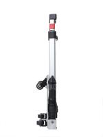China 68kg Telescopic Foldable Cart Trolley TPR Wear resist Wheel Folding Luggage Trolley for sale