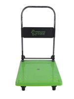 China Reinforced 4 SILENT Wheel Foldable Cart Trolley 180KG Feet Folding for sale