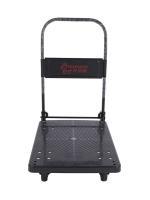 China Durable 330KG Compact Foldable Cart Trolley Feet Folding System Polyurethane Wheels for sale