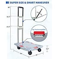 China One Hand Spliceable Turtle Foldable Cart Trolley ISO9001 150kg SILENT for sale