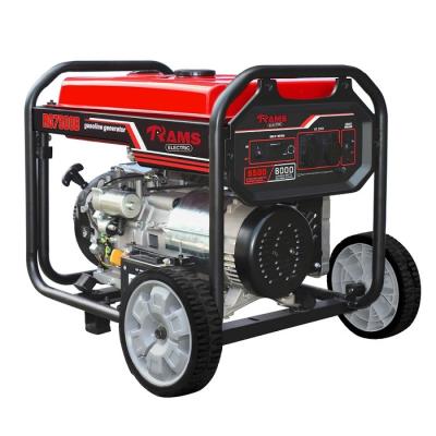 China Panel B Portable Gas Electric Generators 6kw 420cc Commercial Grade for sale