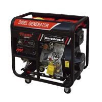 China 60HZ 7kw Portable Diesel Power Generator 8500 rated watts 15 HP engine for sale