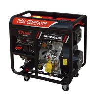 China 60HZ 7kw Portable Diesel Power Generator 8500 rated watts 15 HP engine for sale