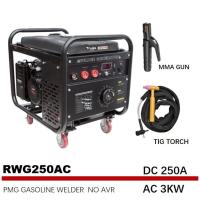 China 250 Amp Arc Welding Generators Medium Frequency 25L Petrol Tank for sale