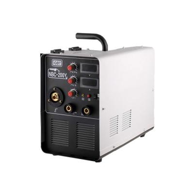 China Single Tube Portable Gas Welder Generator 6.4KVA IGBT welding machine NBC 200Y for sale
