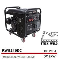 China Petrol Stick 210 Amp Welder Generator Medium Frequency SMAW for sale