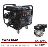 China AC 3kw Petrol 210A Manual Metal Arc Welding Equipment 15HP Engine Welding Machine for sale