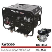 China 3kw Electric Start Genset 300 Amp Welder 30L Gas Tank Permanent Magnet Generator for sale