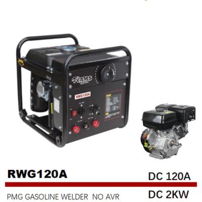 China MMA120A Petrol Powered Engine Driven Welders 3.6 L Fuel Tank PMG Type A for sale