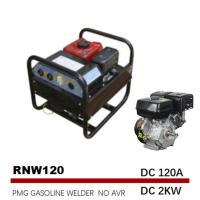 China 3.6L Petrol Tank Engine Driven Welders PMG Permanent Magnet Generators for sale