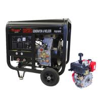 China 160A Motor Generator Diesel Engine Welder Generator Single Phase 116kg for sale