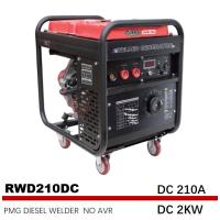 China 192FE Diesel Engine Driven Welder 12.5L Fuel Tank Welding Machine for sale