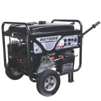 China 190F Engine Portable Electric Generator Petrol 6kw Manual Electric Start for sale