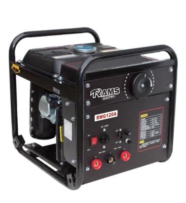 China SMAW Gas Powered Welder Generator Petrol Arc Stick 120A PMG Type A for sale