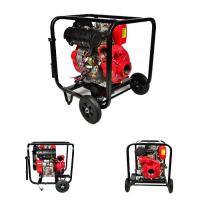 China 80mm Outlet High Lift Pump Diesel Water Pump 90m Max Head For Fire Protection for sale