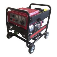 China 192F Diesel Powered Welding Machine 12.5L Diesel Powered Welder Generator for sale