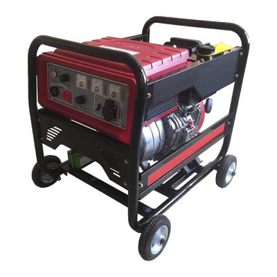 China 192F Diesel Powered Welding Machine 12.5L Diesel Powered Welder Generator for sale