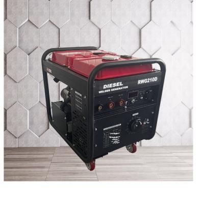 China DC 2kw Stick Portable Diesel Welder Generator PMG Permanent Magnet Electric Start for sale