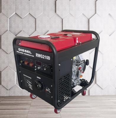 China 210A Stick Genset Diesel Welder Generator AC 3kw Full Copper Engine for sale