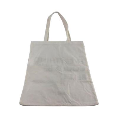 China Daily Life Handmade Handheld Shopping Bag Heavy Canvas Tote Opp Bag Packing for sale