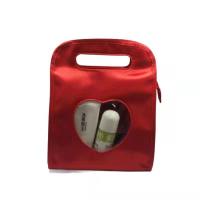 China OEM ODM Red Polyester Gift Bag 20g-50g Silk Screen Printing for sale