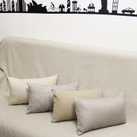 China OEM ODM Cotton Polyester Linen Personalized Pillow Cases 60*60cm For Trip Hotel Home for sale