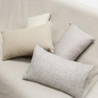China OEM ODM Cotton Polyester Linen Personalized Pillow Cases 60*60cm For Trip Hotel Home for sale