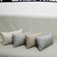China OEM ODM Cotton Polyester Linen Personalized Pillow Cases 60*60cm For Trip Hotel Home for sale