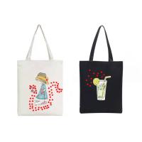 China Hongying Handheld Shopping Bag Canvas Cotton Ipad Tote Bag 33*37cm for sale