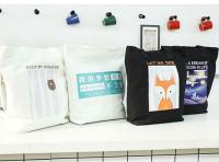 China Girl Students Long Strap Handheld Shopping Bag Reusable Grocery Tote Bags for sale