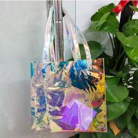 China EVA TPU Handheld Shopping Bag Hologram Waterproof PVC Bags For Swimming for sale