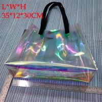 China EVA TPU Handheld Shopping Bag Hologram Waterproof PVC Bags For Swimming for sale
